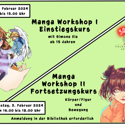 Manga Workshop II : Fortsetzungskurs — Appenzell Innerrhoden