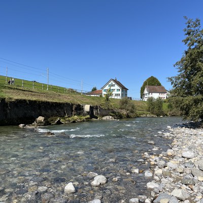 Ufermauer, Strasse und Brücke werden saniert — Appenzell Innerrhoden